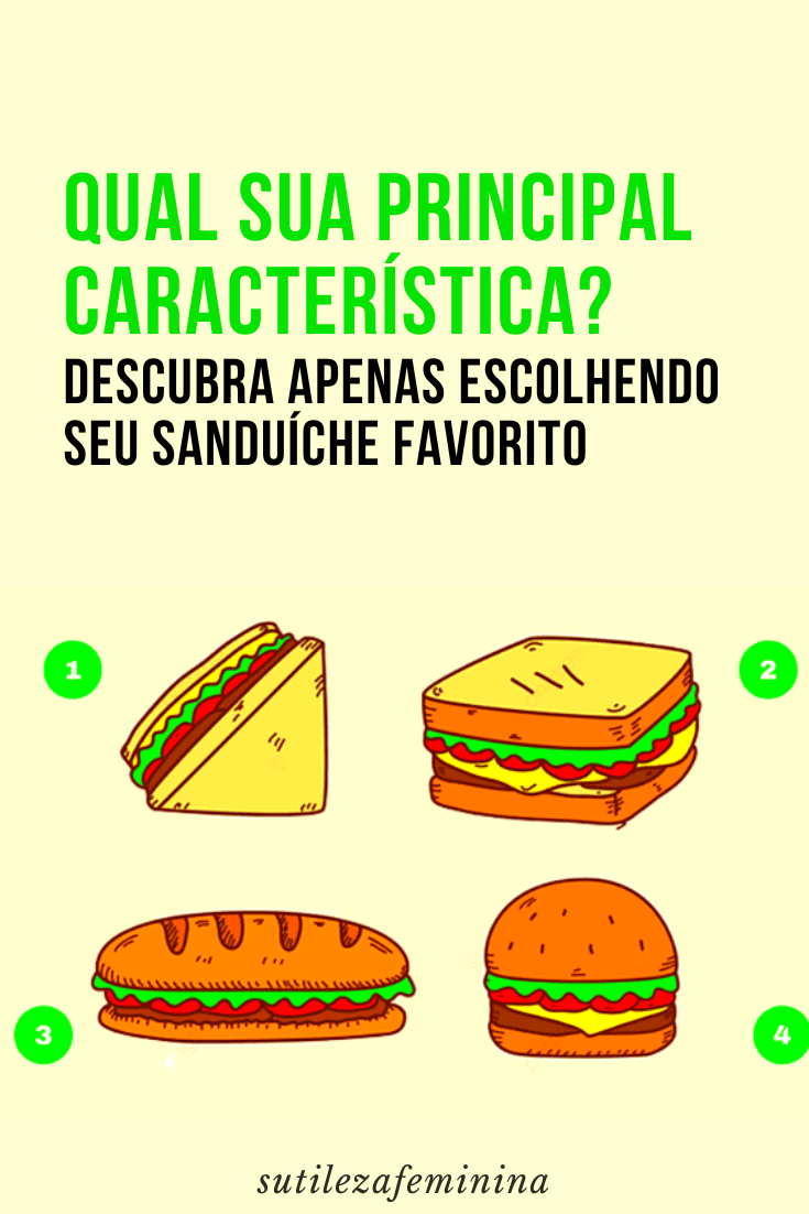 Qual sua principal característica? Descubra apenas escolhendo seu ...