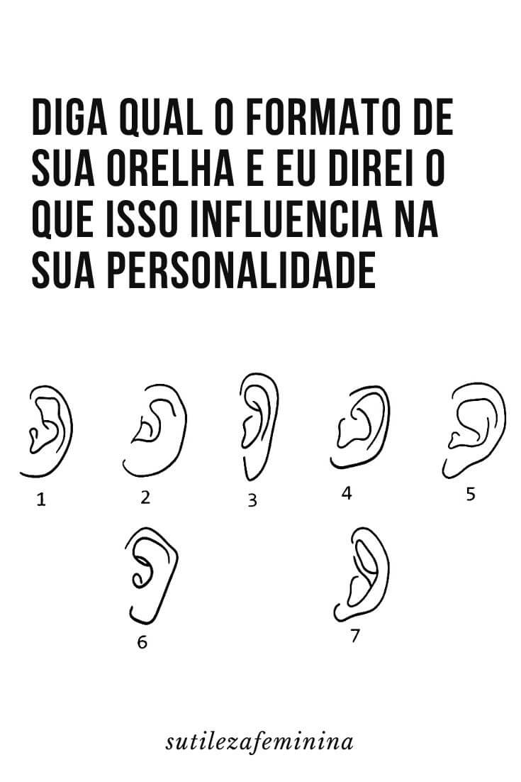 Diga qual o formato de sua orelha e eu direi o que isso influencia na ...